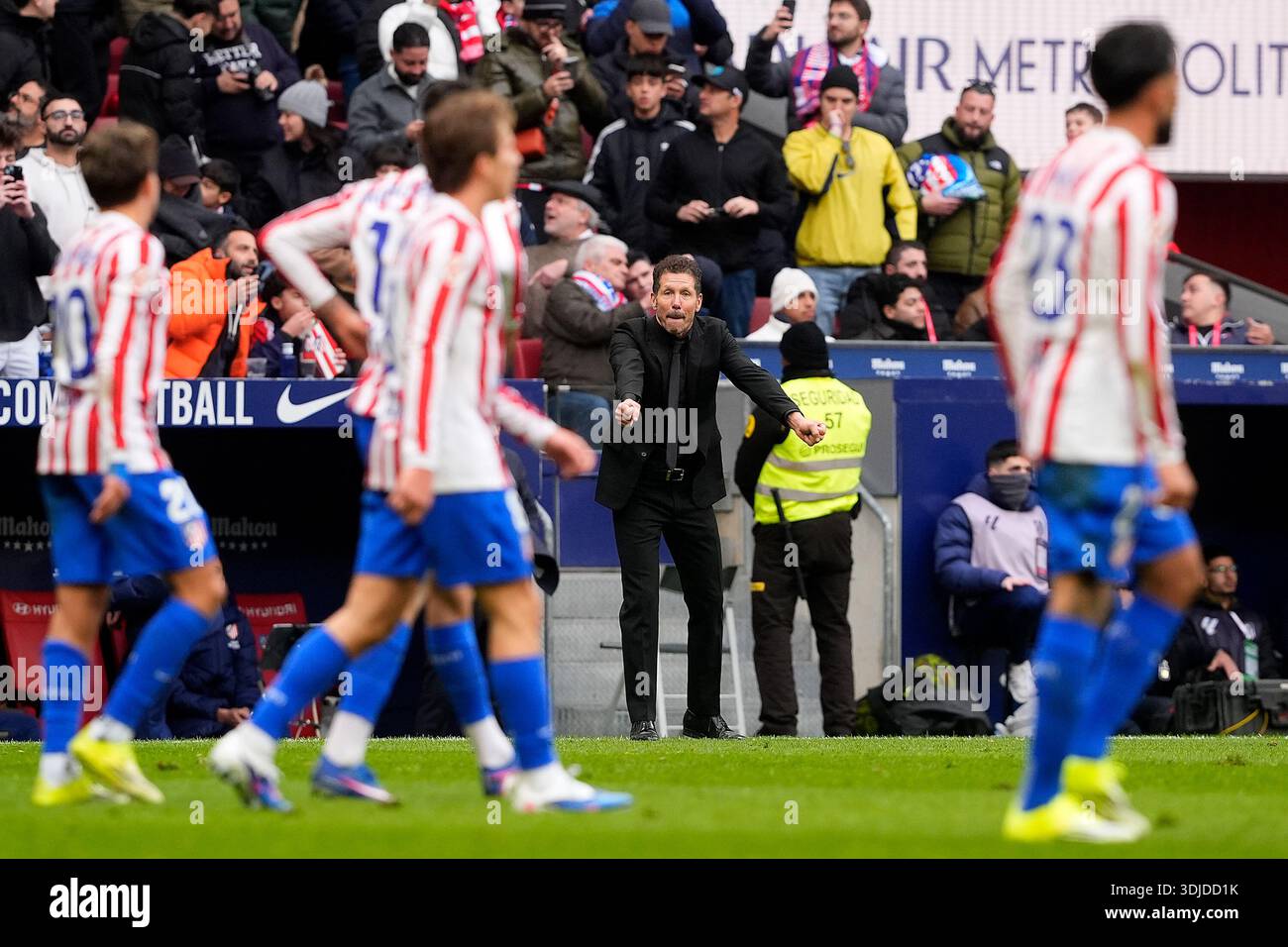 Madrid, Spain. 25th Jan, 2026. Atletico de Madrid's coach Diego Pablo ...
