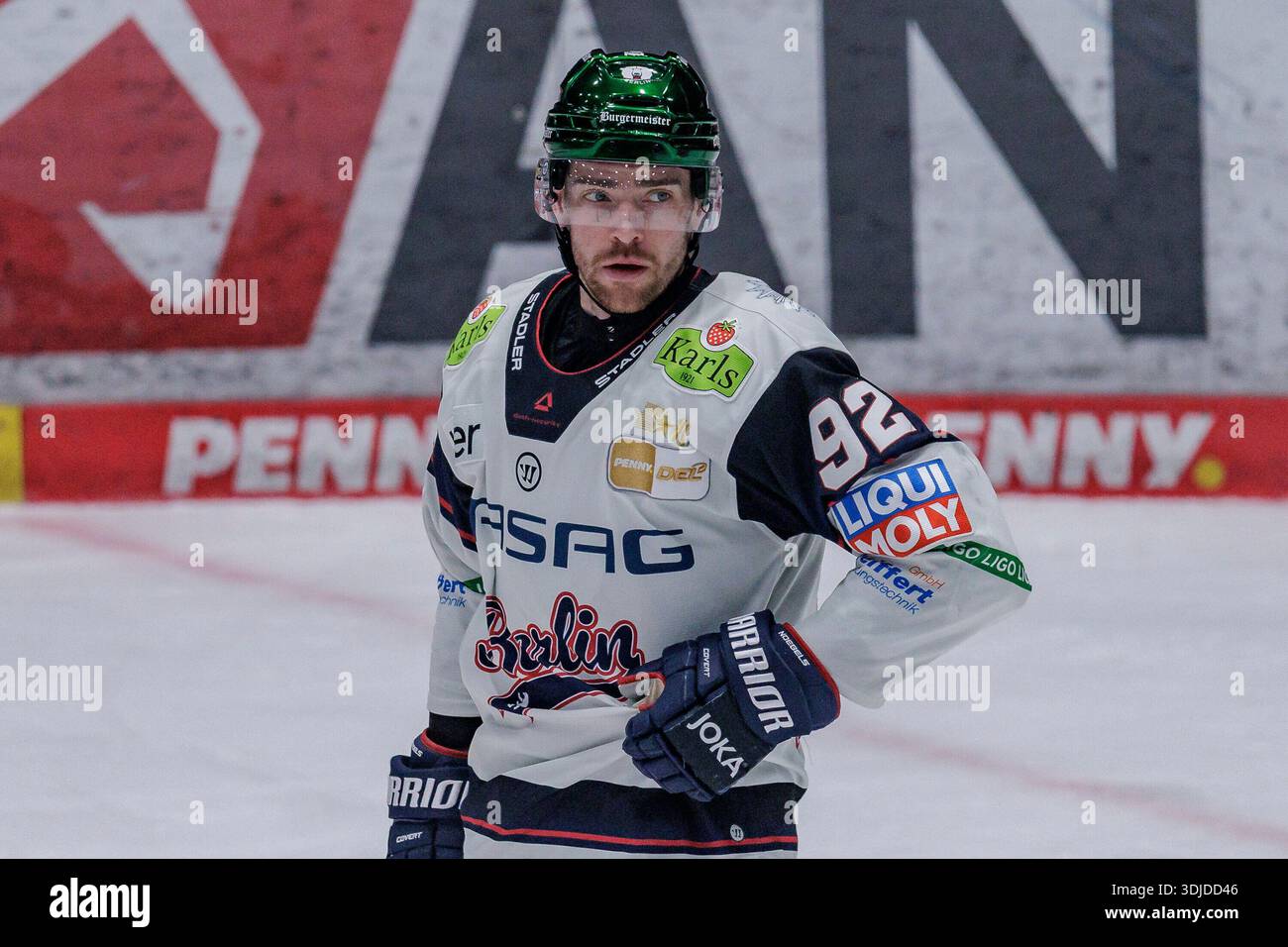 Marcel Noebels (Eisbären Berlin #92), cutout, portrait / portrait ...