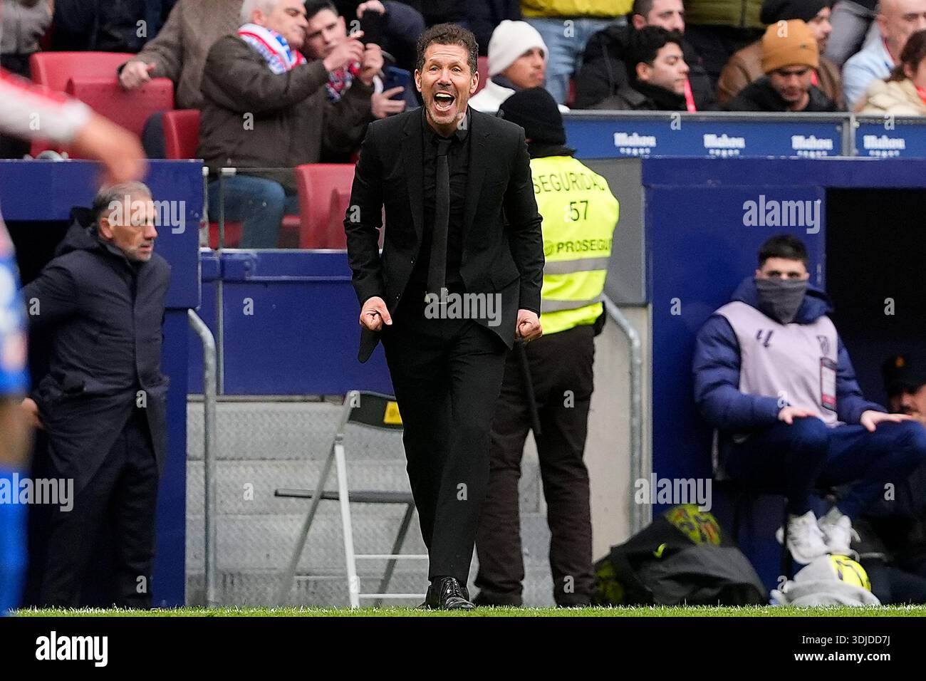 Madrid, Spain. 25th Jan, 2026. Atletico de Madrid's coach Diego Pablo ...