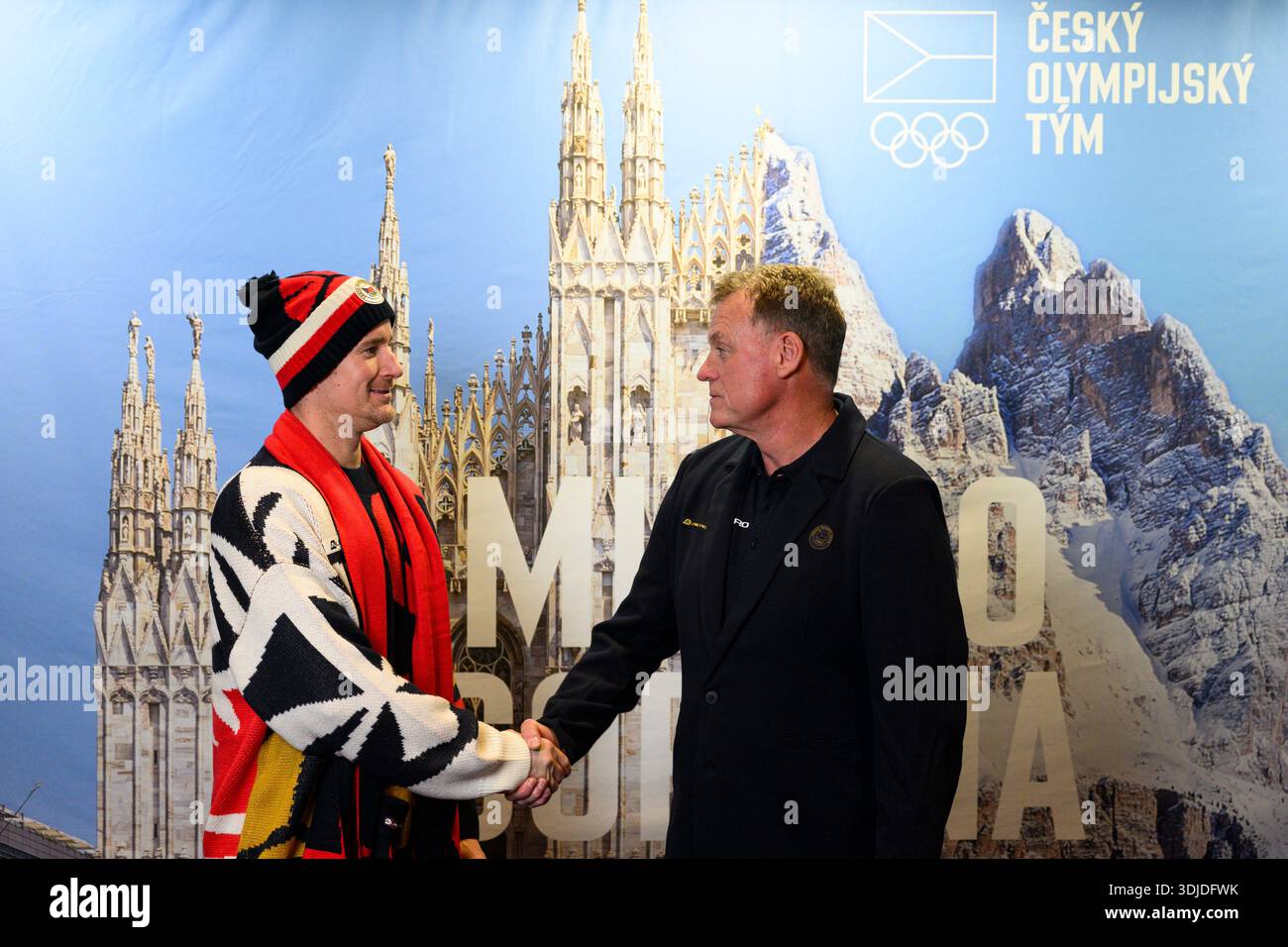 Prague, Czech Republic. 26th Jan, 2026. Czech hockey player Roman ...
