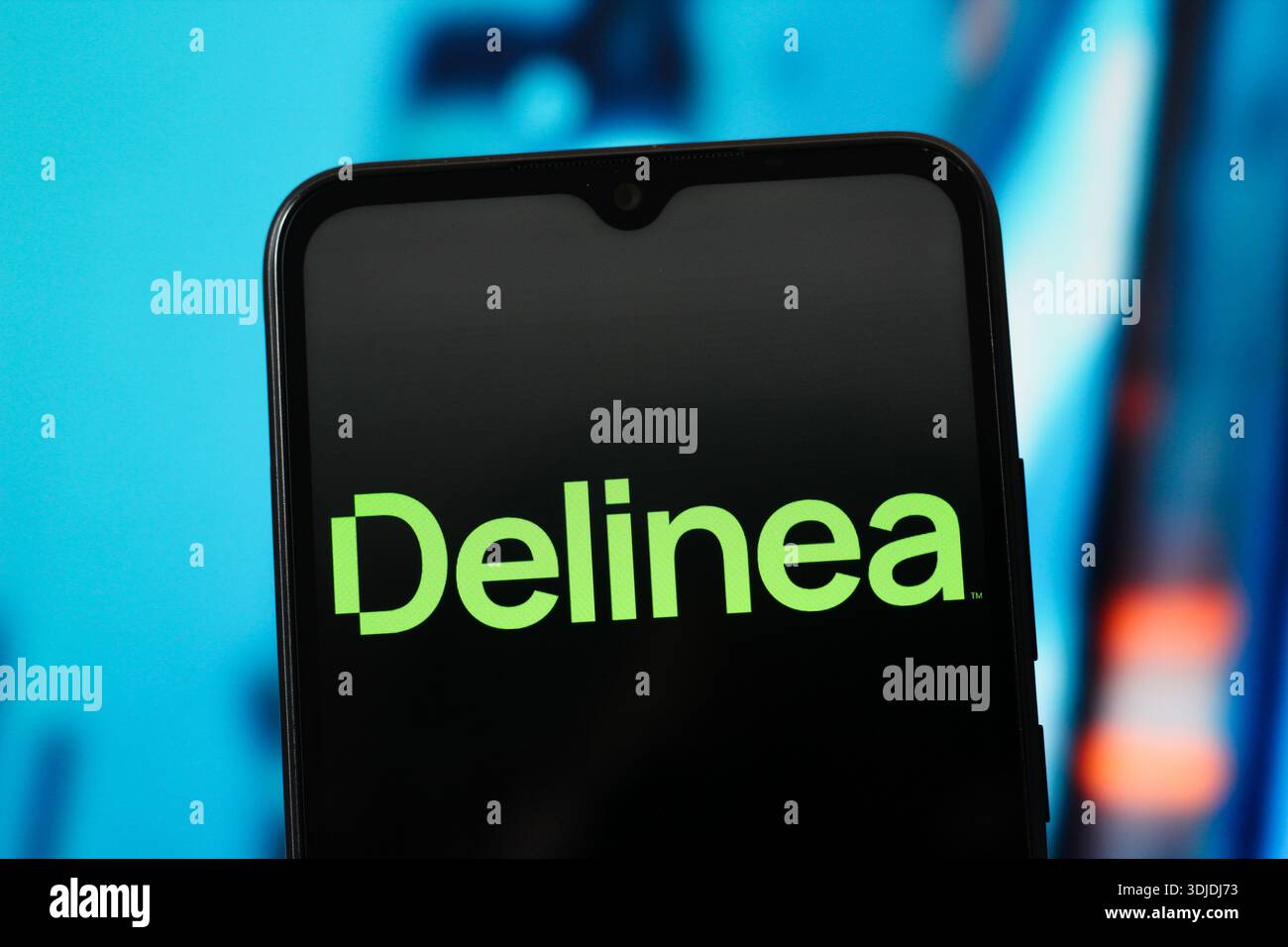 Canada. 26th Jan, 2026. In this photo illustration, the Delinea logo is ...