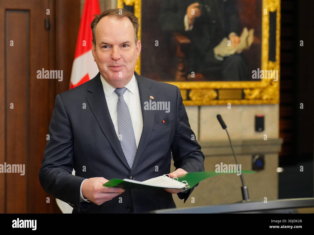 Steven MacKinnon, Minister of Transport and Leader of the Government in ...