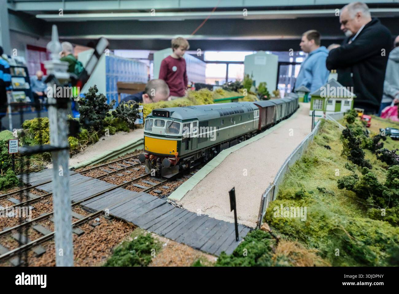 London, UK. 25 January 2026. Erith Model Railway Society Exhibition ...