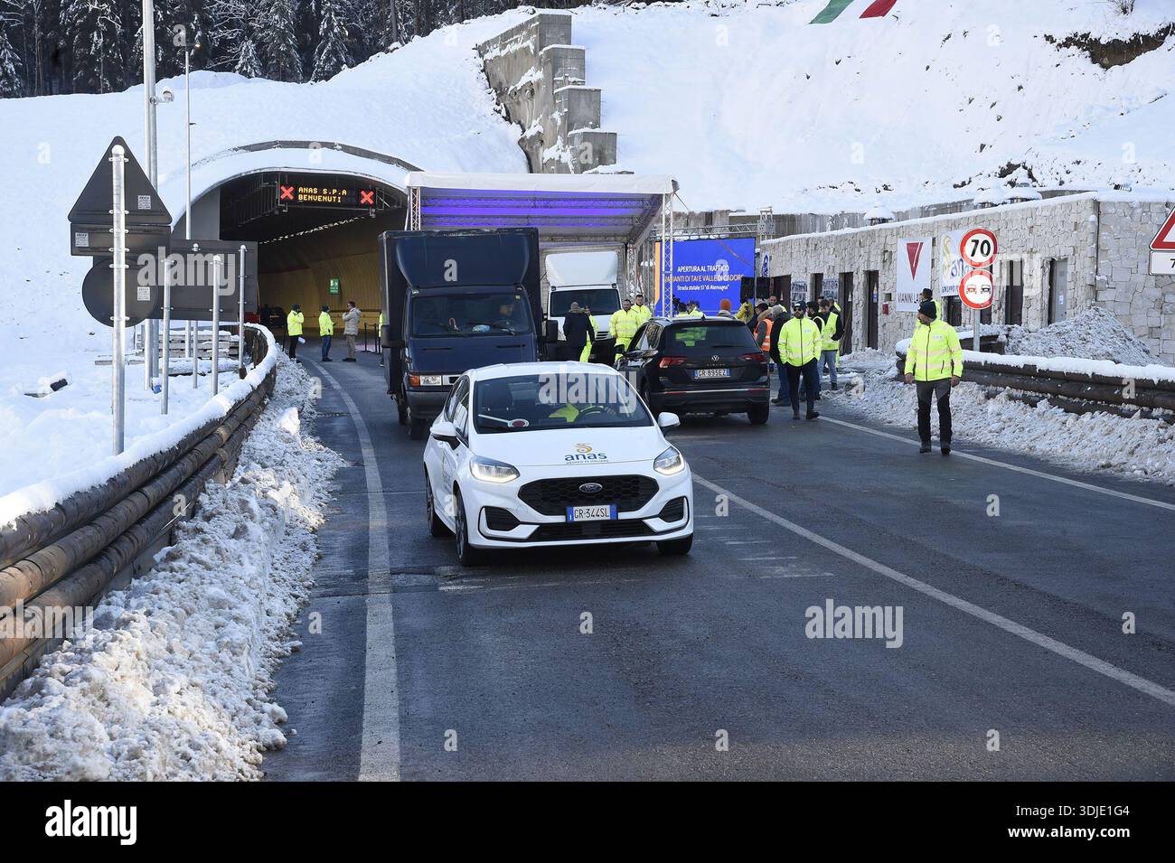 Tai Di Cadore, Italy. 26th Jan, 2026. Tai di Cadore, inauguration of ...