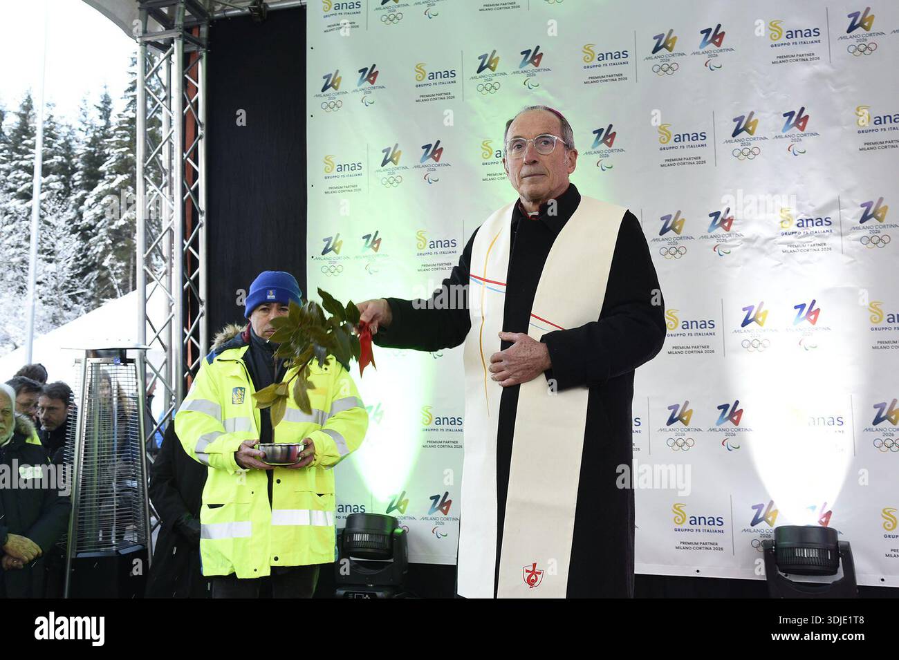 Tai Di Cadore, Italy. 26th Jan, 2026. Tai di Cadore, inauguration of ...