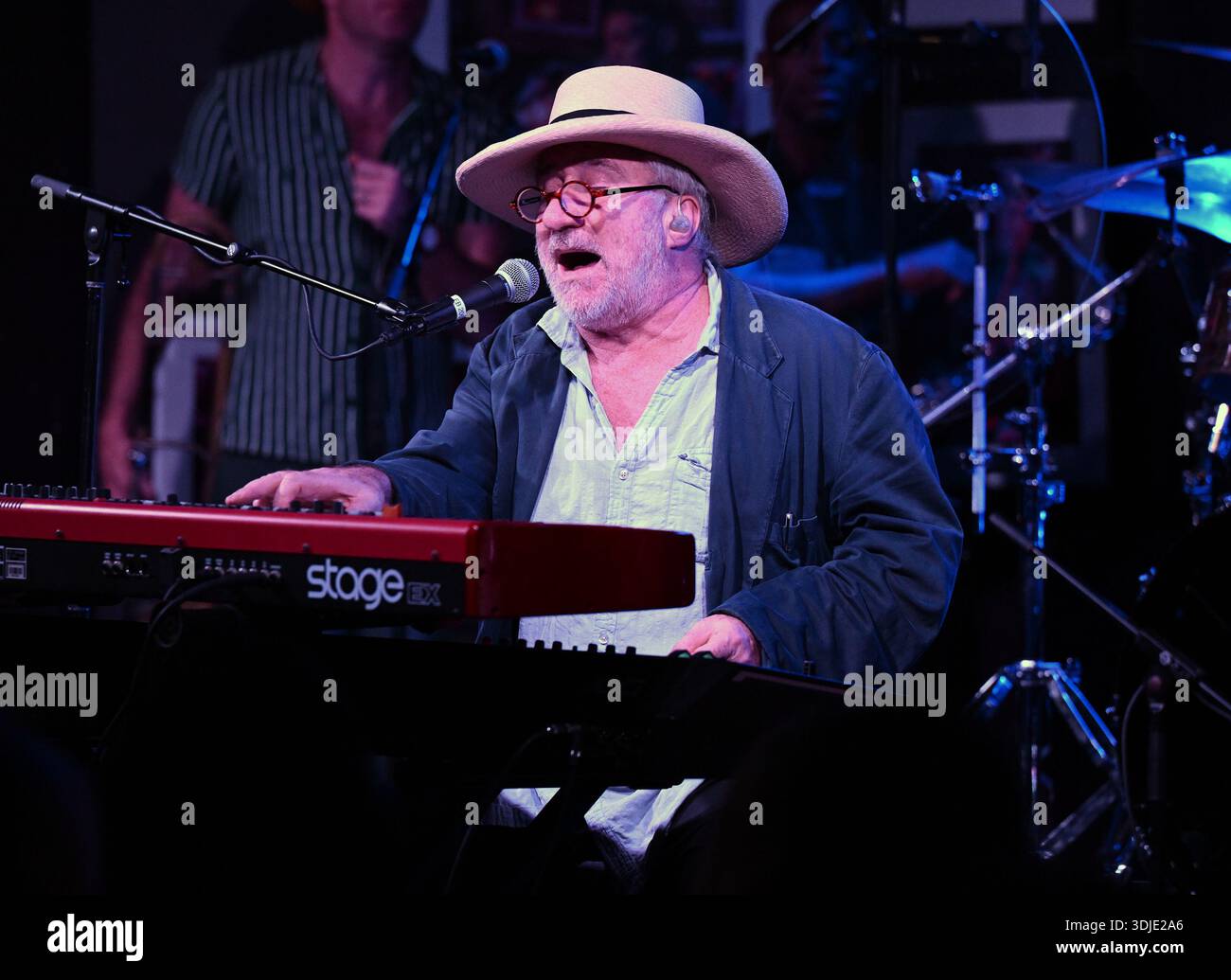BOCA RATON - JANUARY 25: Jon Cleary performs at The Funky Biscuit on ...
