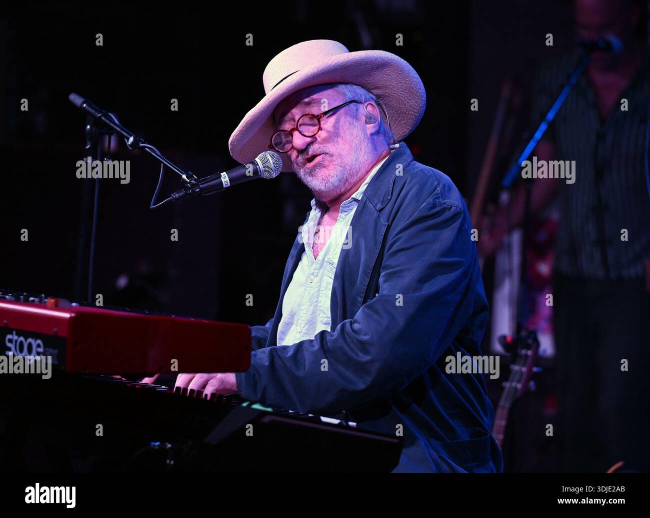 BOCA RATON - JANUARY 25: Jon Cleary performs at The Funky Biscuit on ...