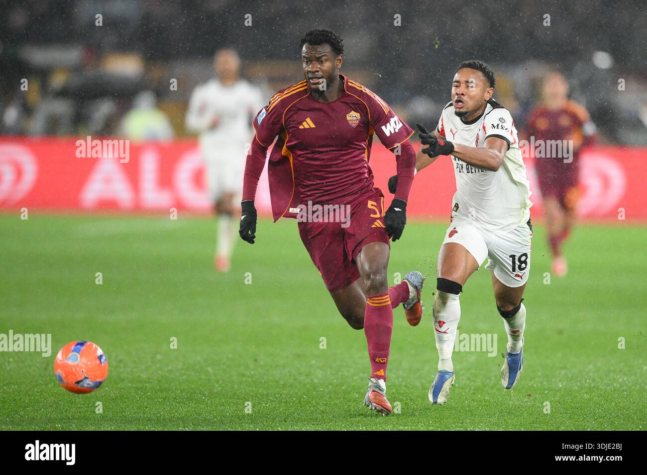 25th January 2026, Stadio Olimpico, Rome, Italy; Serie A Football; Roma ...
