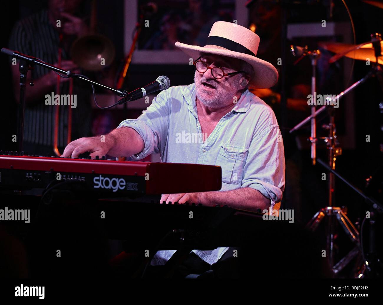 BOCA RATON - JANUARY 25: Jon Cleary performs at The Funky Biscuit on ...