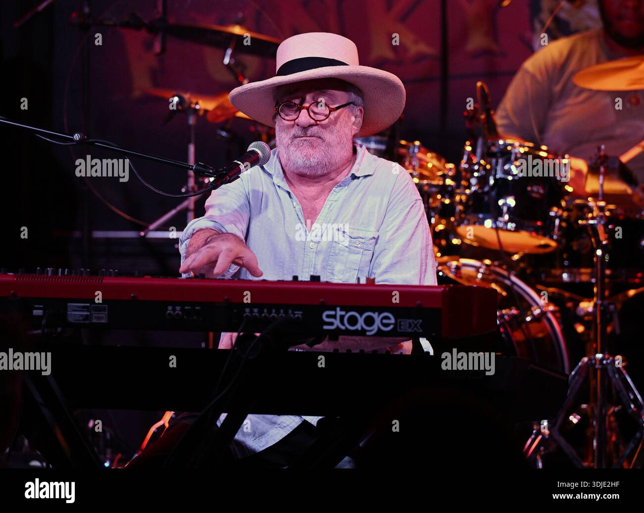 BOCA RATON - JANUARY 25: Jon Cleary performs at The Funky Biscuit on ...