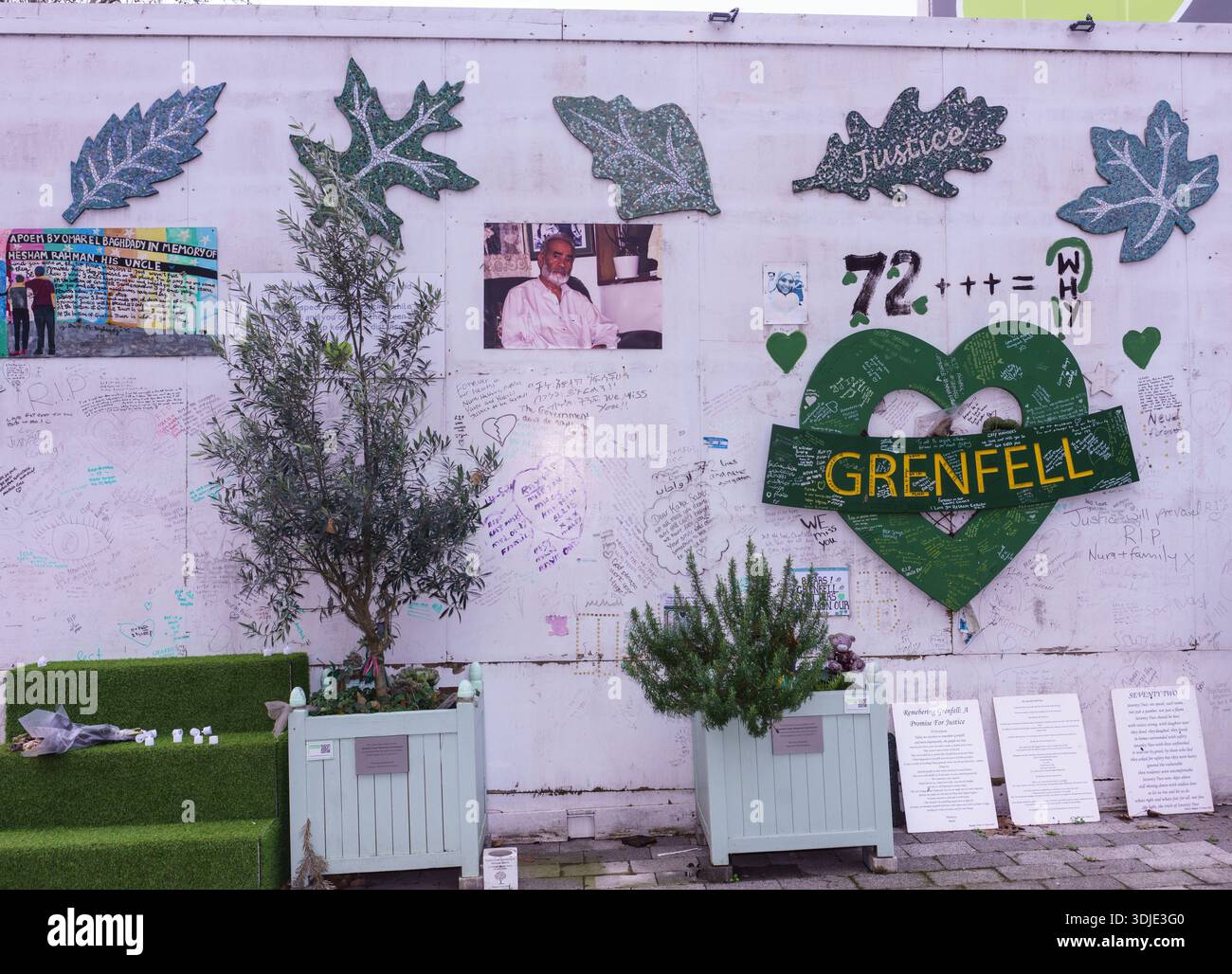 Grenfell Tower January 26th 2026.Work continues to dismantle Grenfell ...