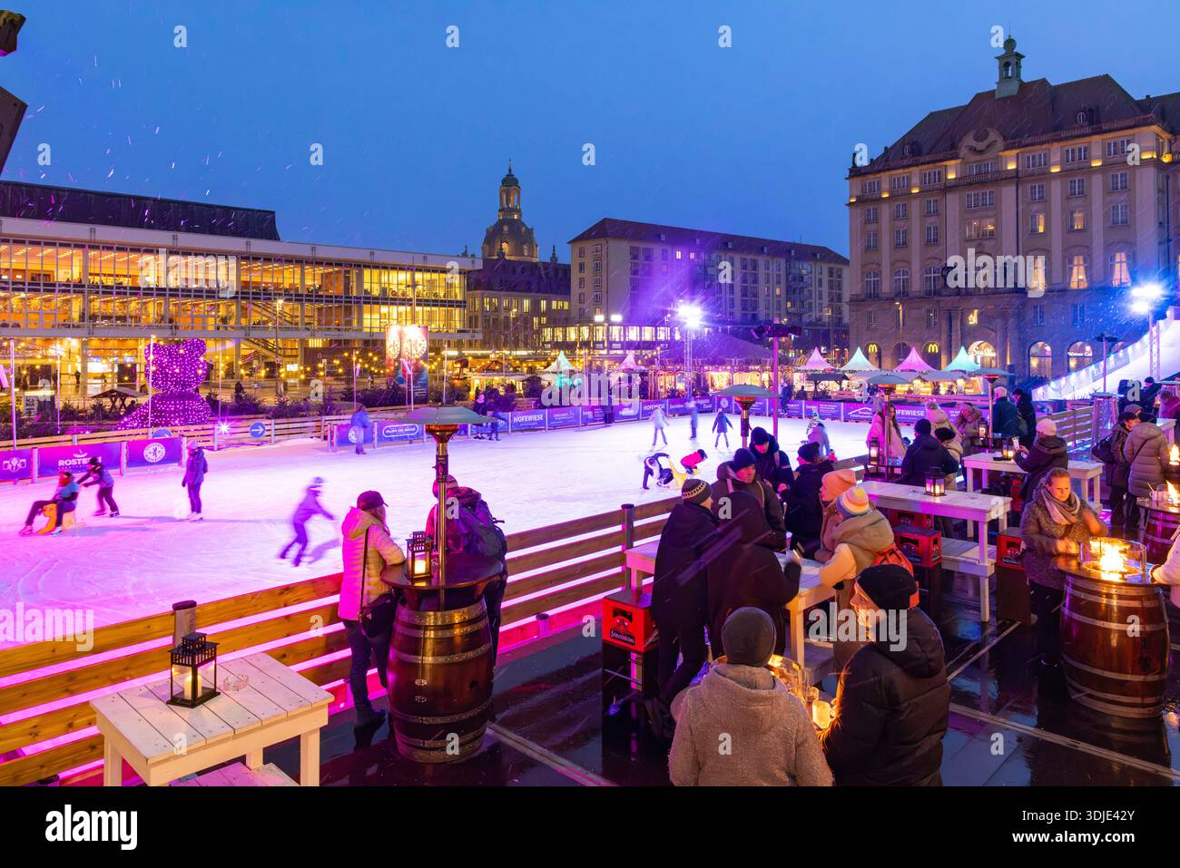 26.01.2026, Deutschland, Sachsen, Dresden, auf dem Foto Blick auf das ...