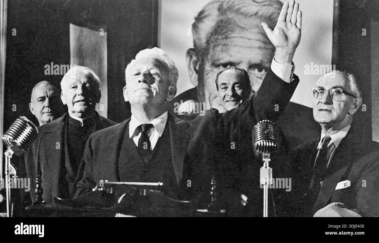 THE LAST HURRAH 1958 Columbia PIctures film with Spencer Tracy as Mayor ...
