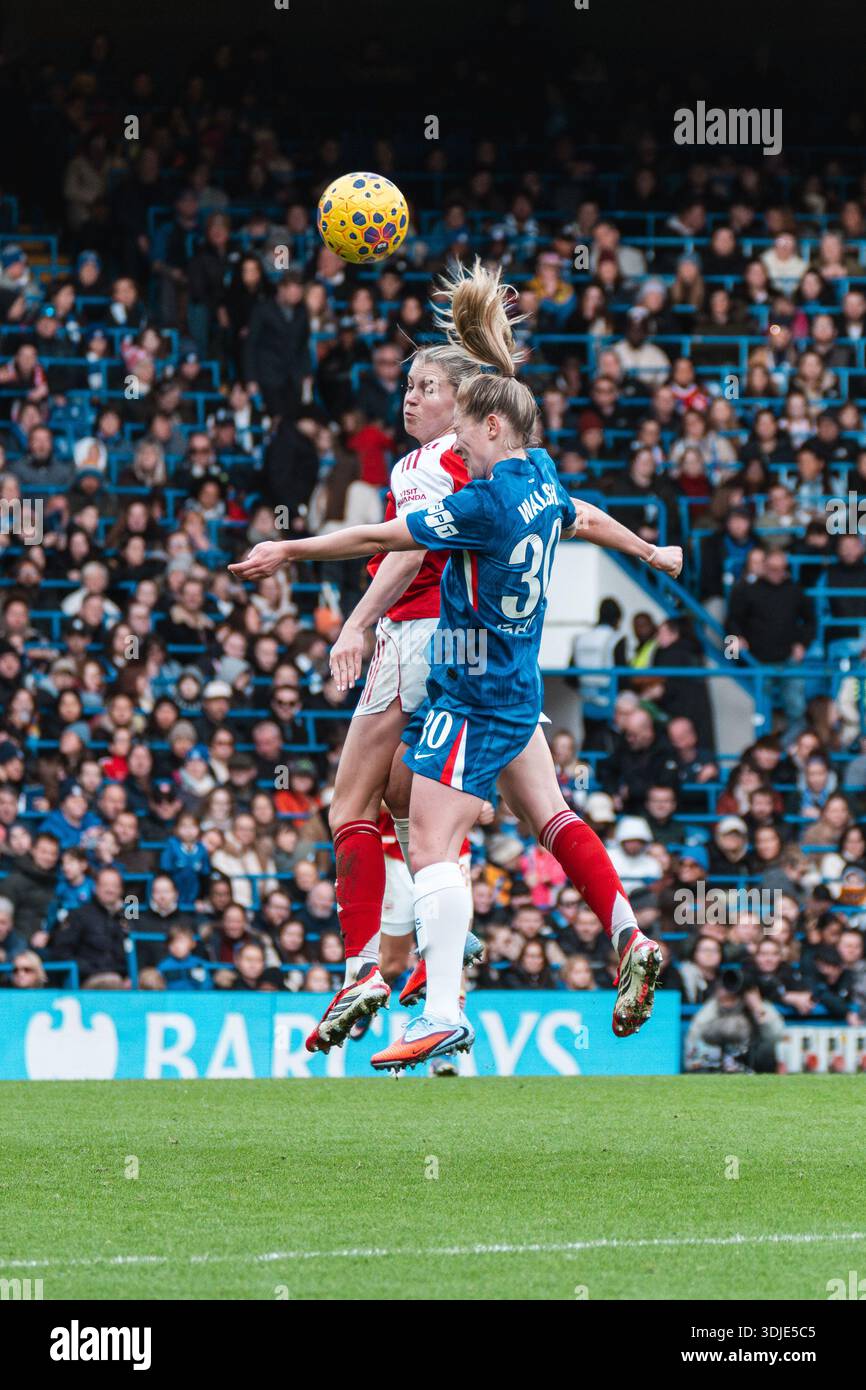 during the Barclays FA Women's Super League match between Chelsea and ...