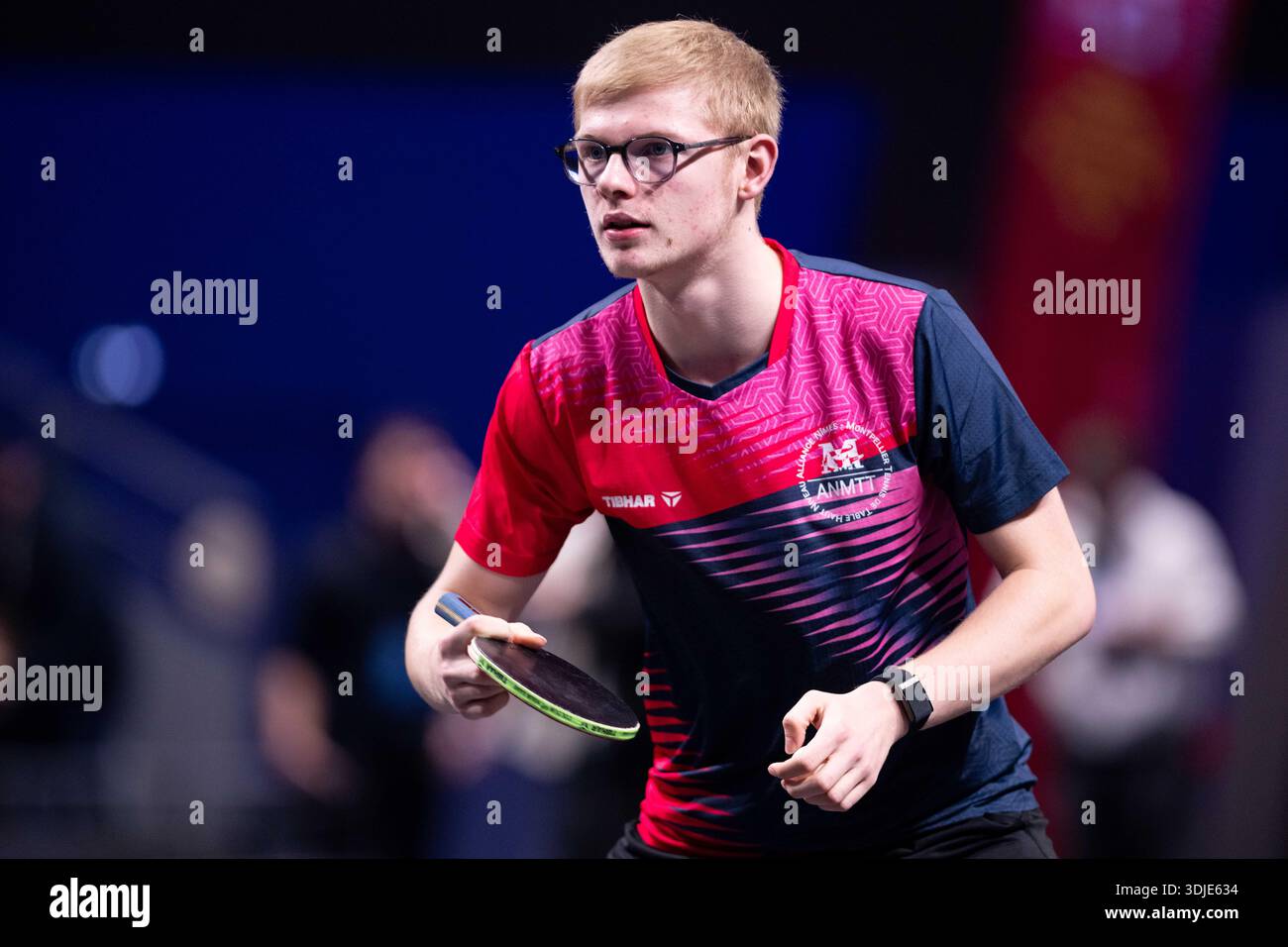 Felix Lebrun of Montpellier warming up during Pro A 2025/2026 between ...