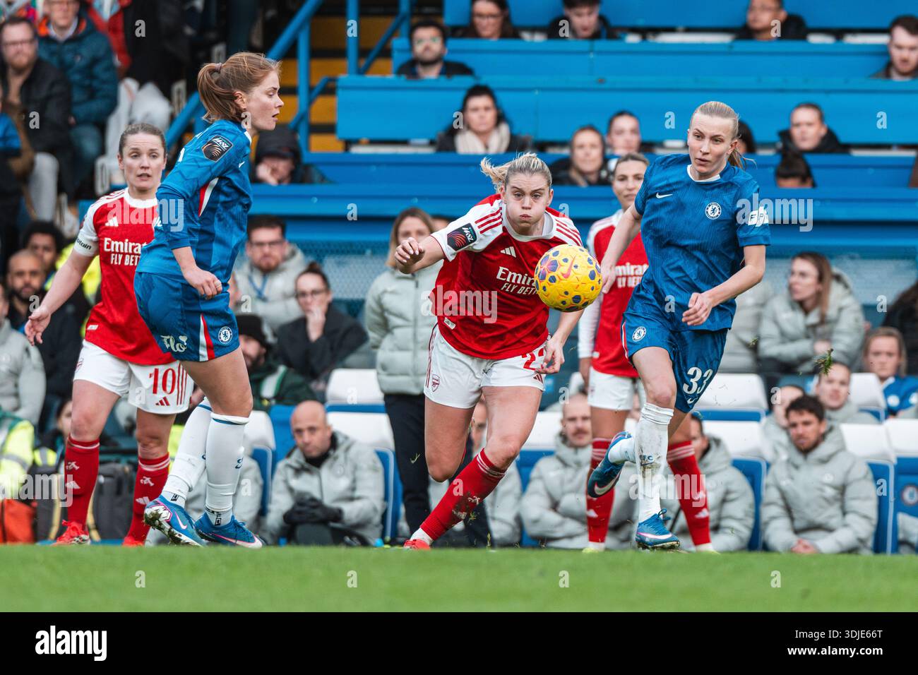 during the Barclays FA Women's Super League match between Chelsea and ...