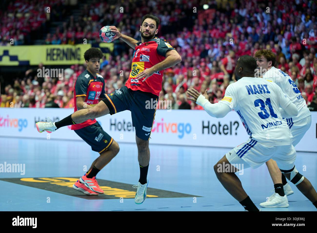 26 January 2026, Denmark, Herning: Handball: European Championship ...