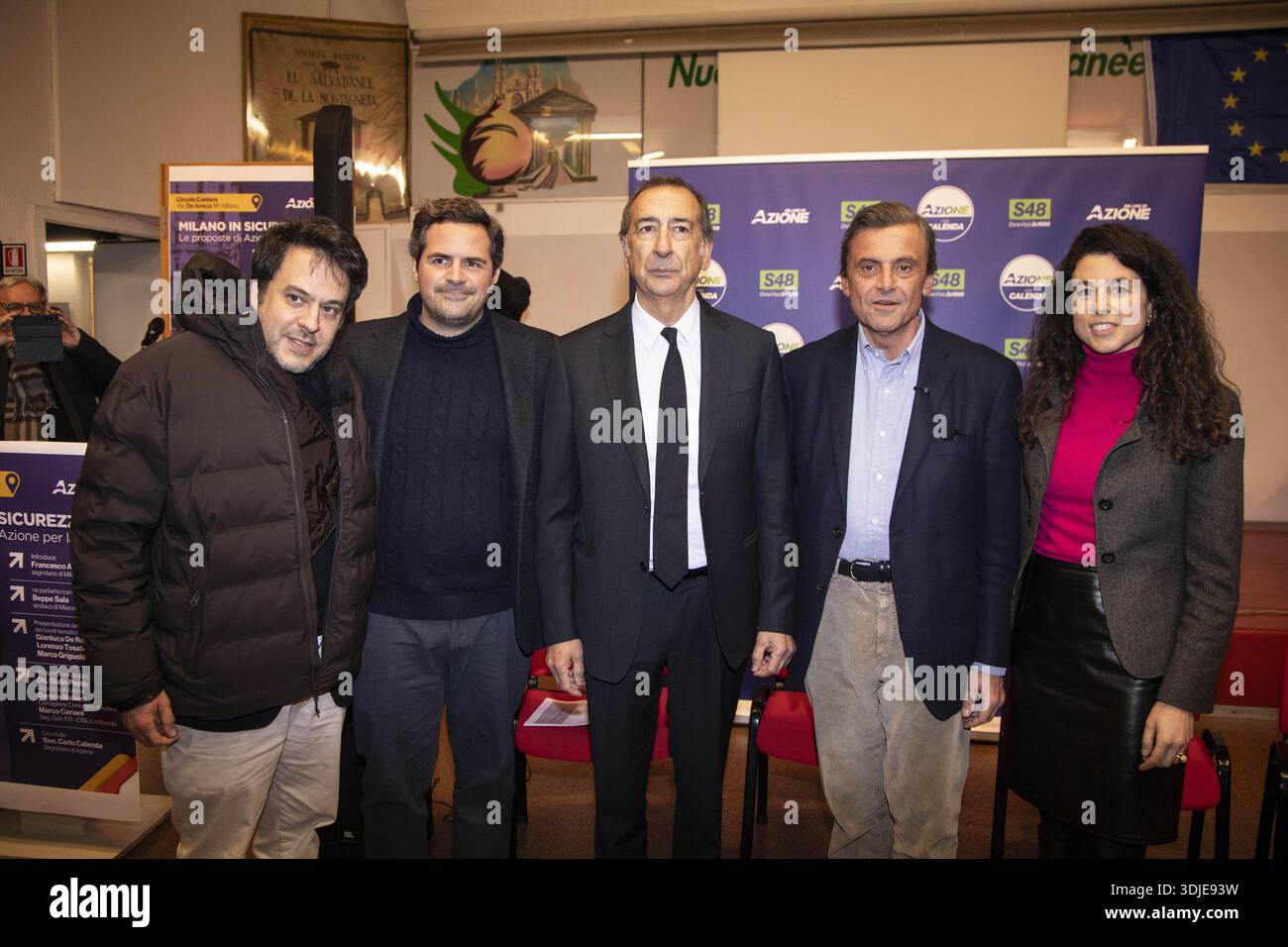 Milan, Circolo Caldara, Per Azione, meeting on "Milan in Safety. Action ...