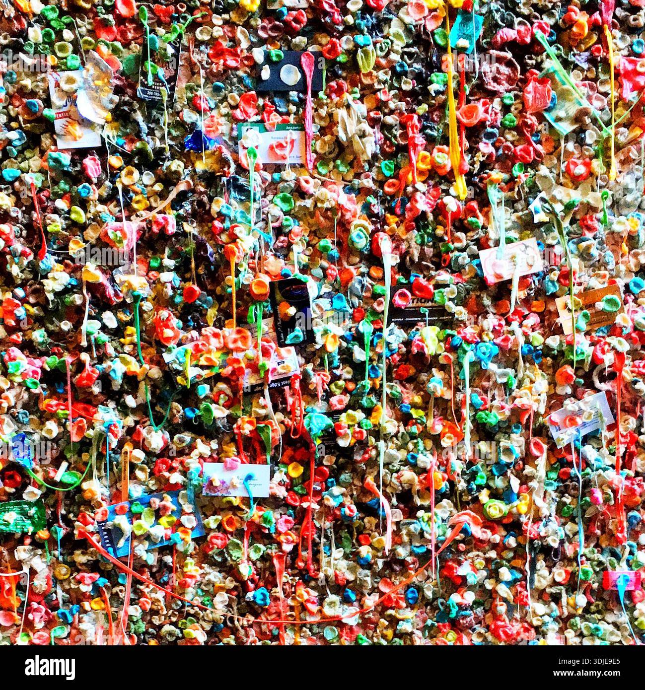 Gum Wall, Post Alley, Seattle, USA Stock Photo - Alamy