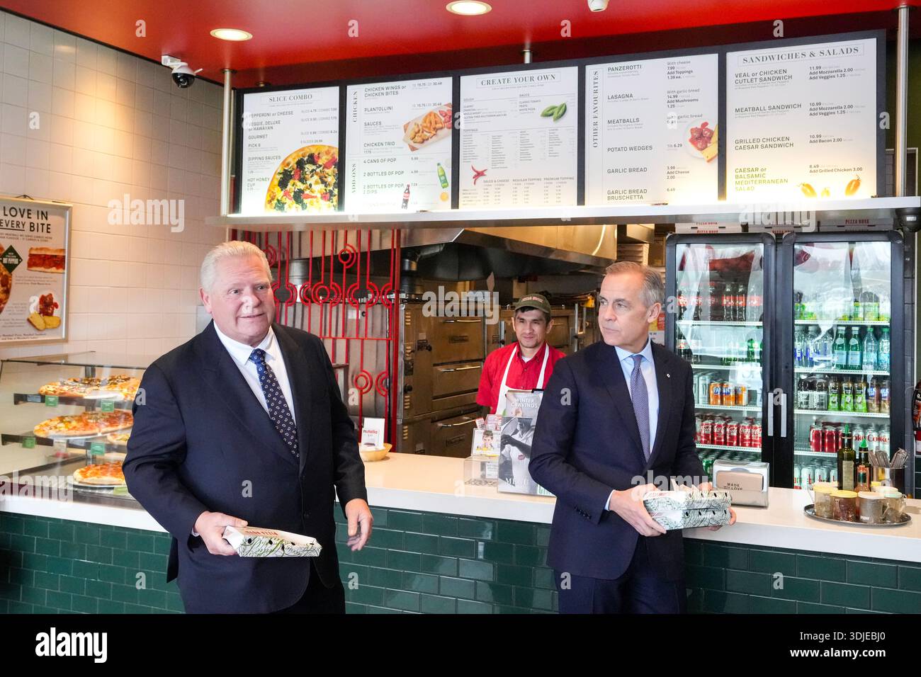 Toronto, Canada. 26th Jan, 2026. Prime Minister Mark Carney and Ontario ...