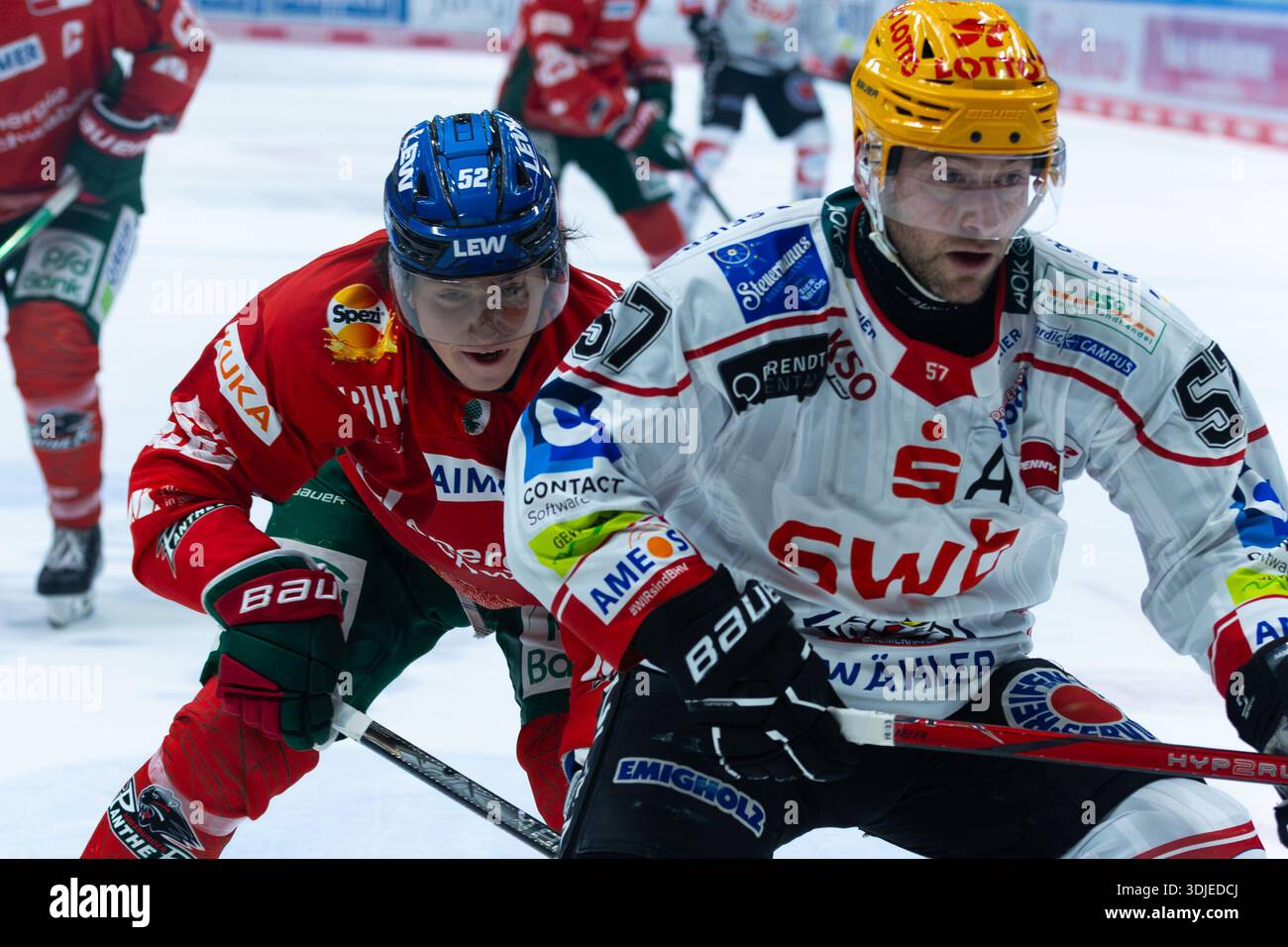 FC Augsburg, Germany January 25, 2026: 1. DEL - 2025/2026 - Game 43 ...