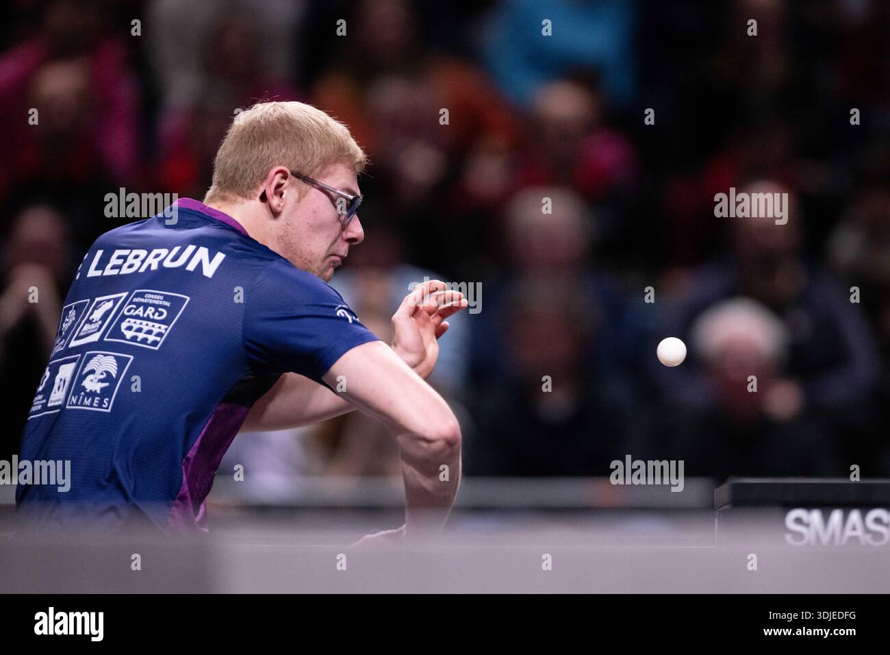 Felix Lebrun of Montpellier during Pro A 2025/2026 between ANMTT and ...