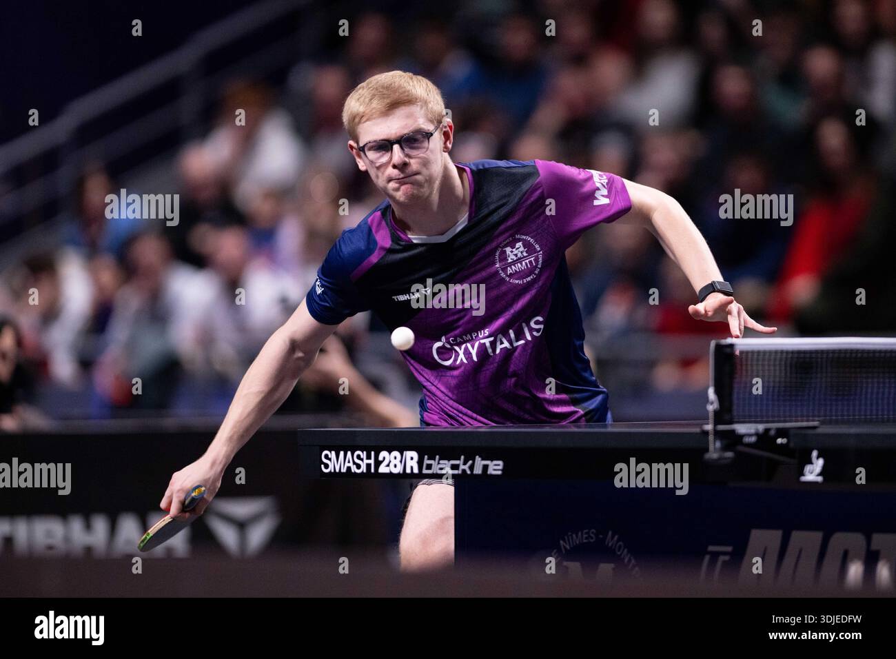 Felix Lebrun of Montpellier during Pro A 2025/2026 between ANMTT and ...
