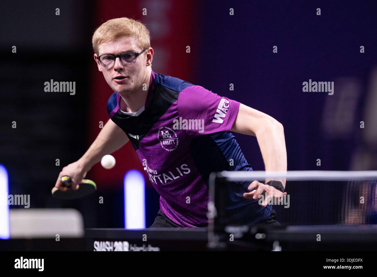 Felix Lebrun of Montpellier during Pro A 2025/2026 between ANMTT and ...