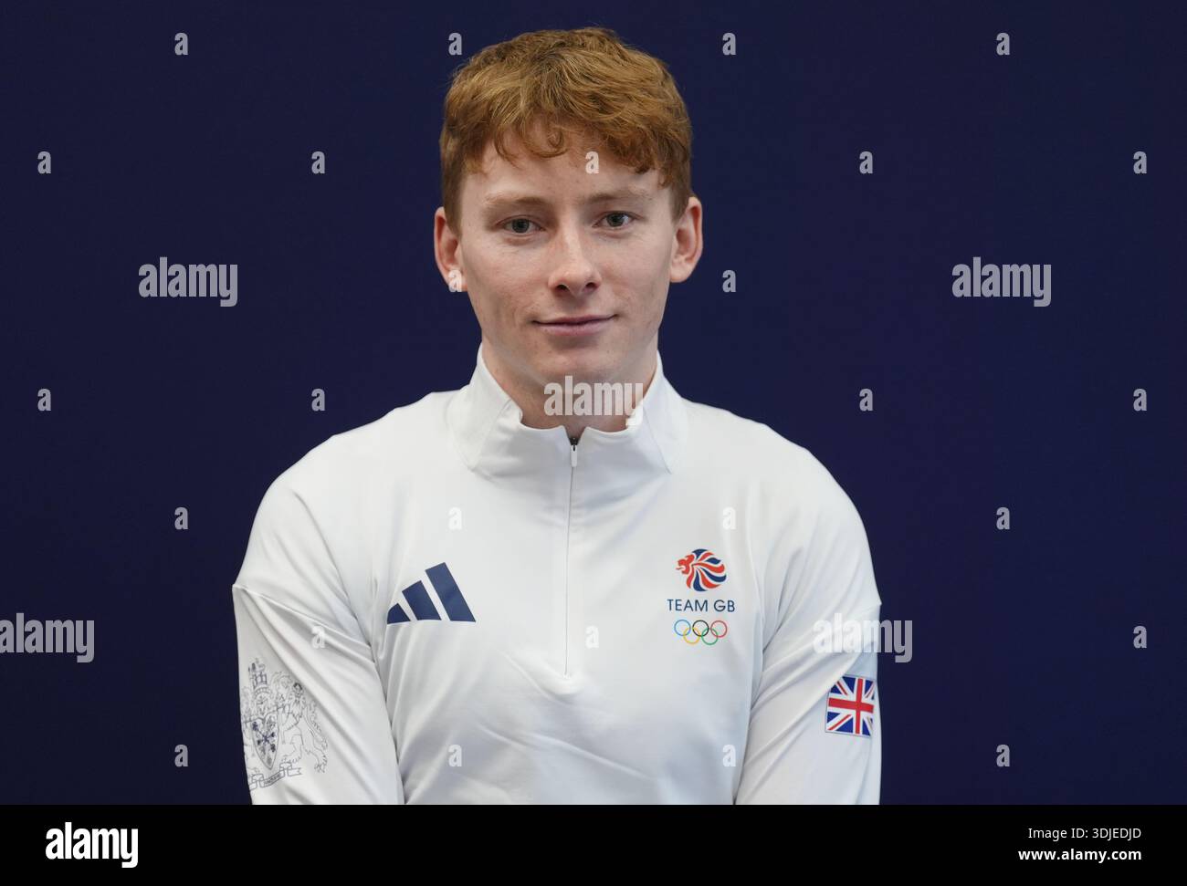 Chris McCormack during a Team GB kitting out session for Milano Cortina ...