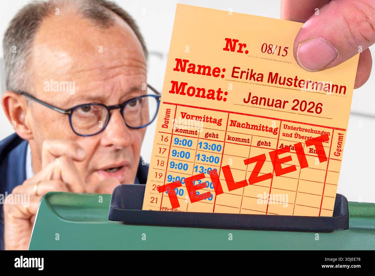 Stempelkarten hi-res stock photography and images - Alamy