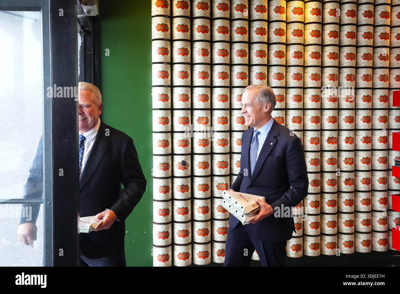 Toronto, Canada. 26th Jan, 2026. Prime Minister Mark Carney and Ontario ...