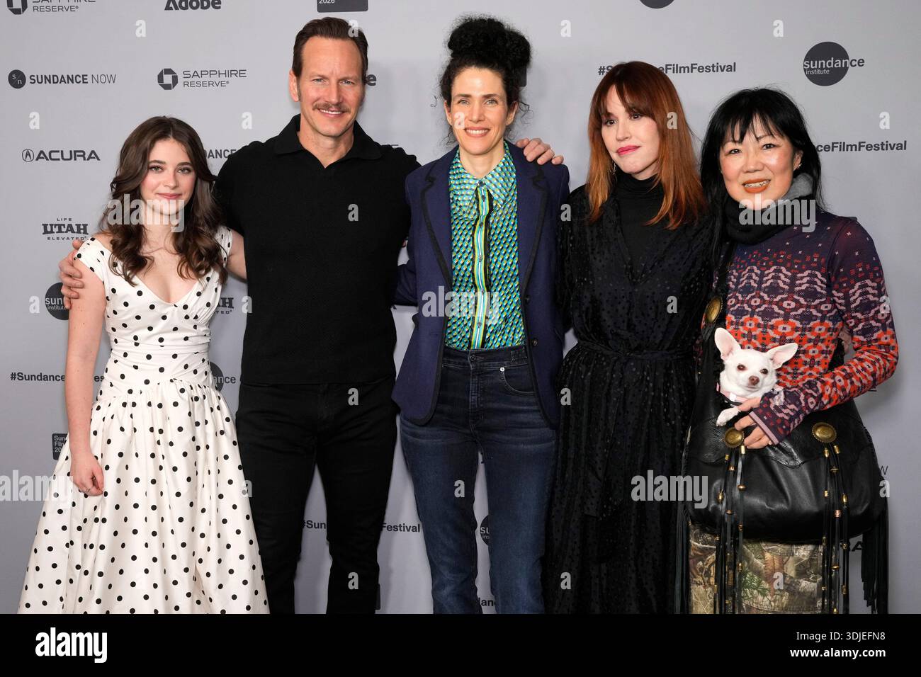 Alyssa Marvin, from left, Patrick Wilson, NB Mager, Molly Ringwald and ...