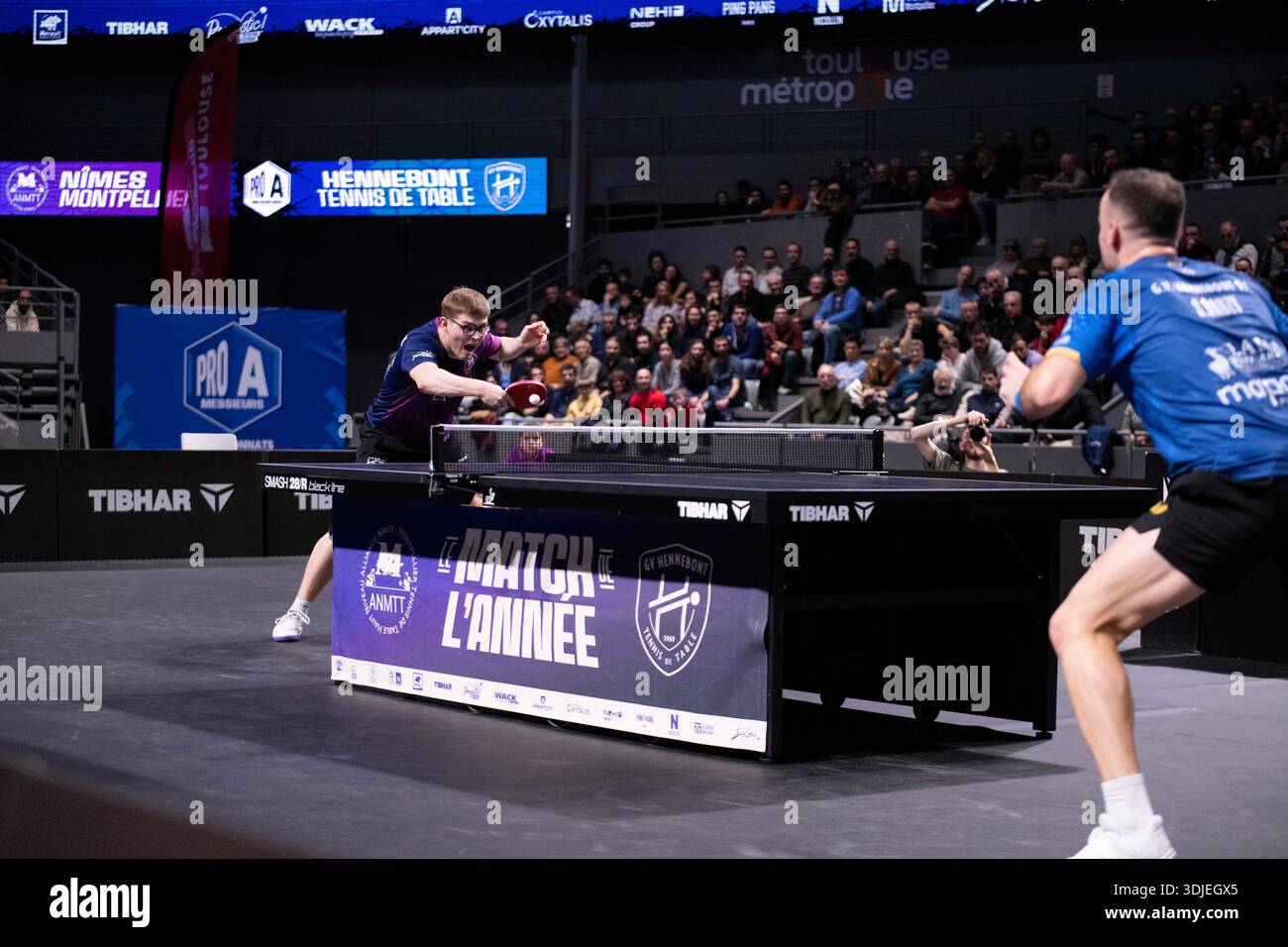 Alexis Lebrun of Montpellier during Pro A 2025/2026 between ANMTT and ...