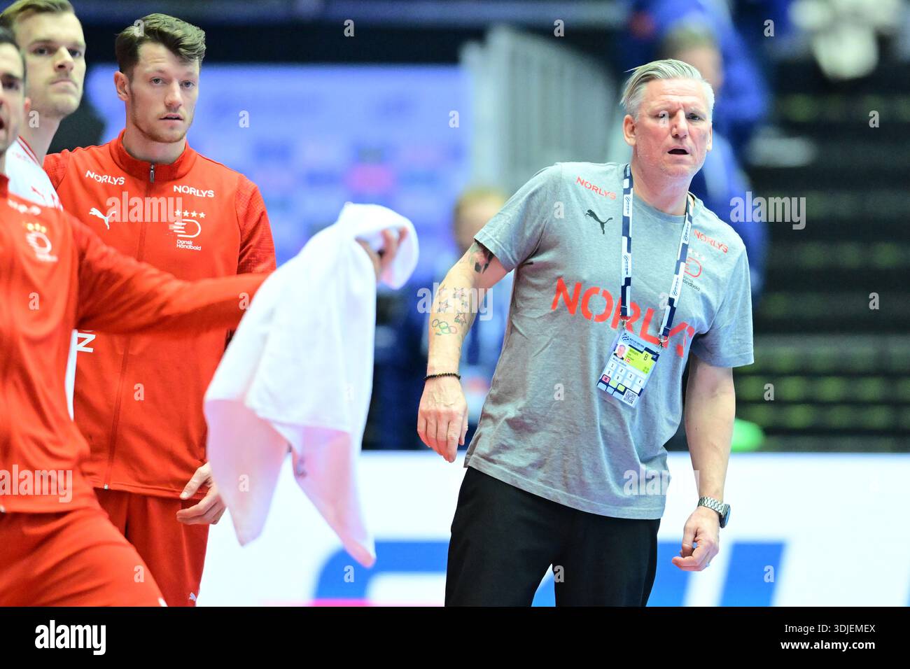 26 January 2026, Denmark, Herning: Handball: European Championship ...