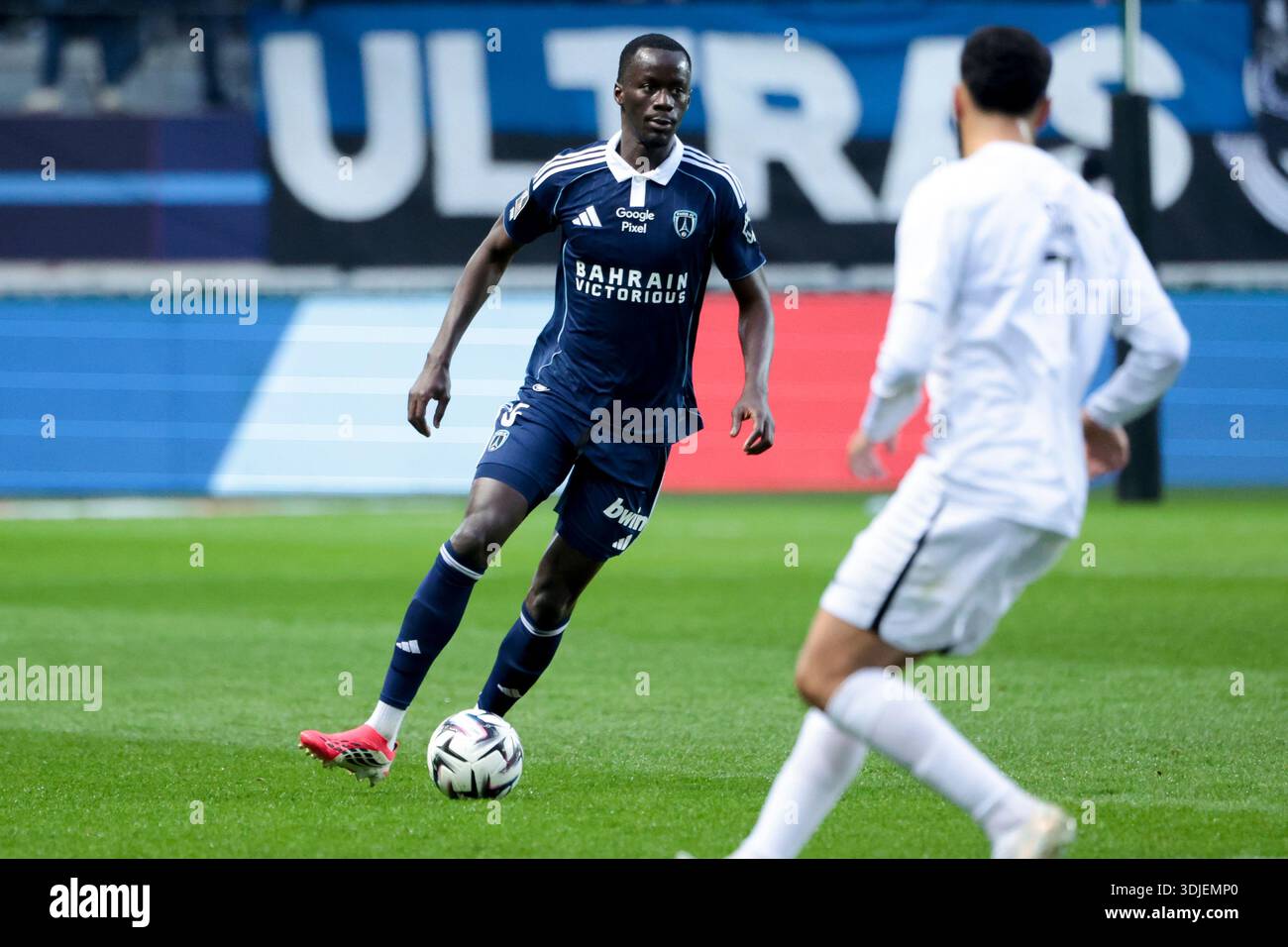 Moustapha Mbow of Paris FC during the French championship Ligue 1 ...