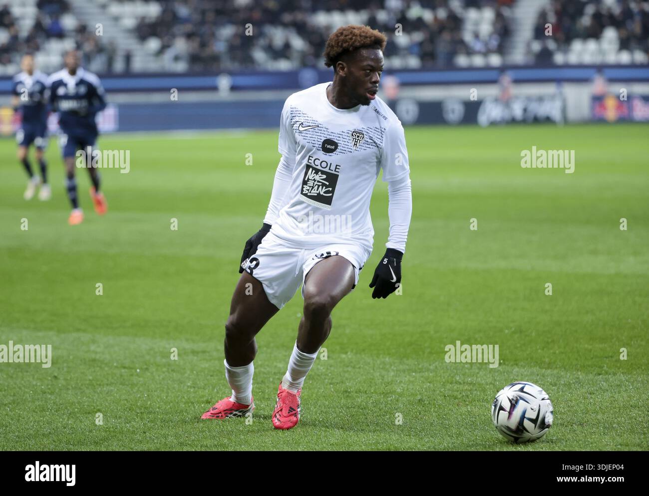 Jacques Ekomie of Angers during the French championship Ligue 1 ...