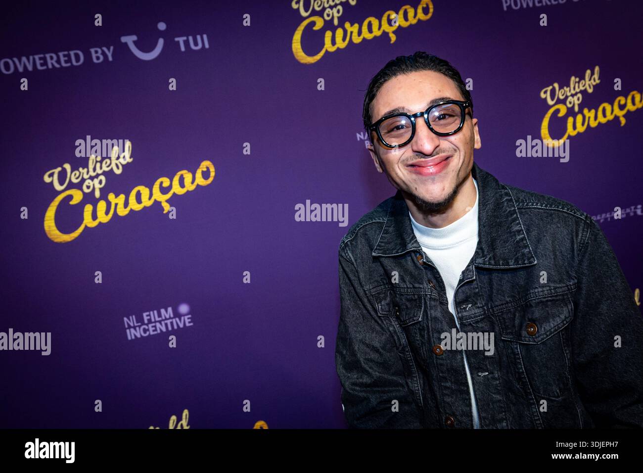 UTRECHT - Yassine Chigri on the red carpet for the premiere of "In Love ...