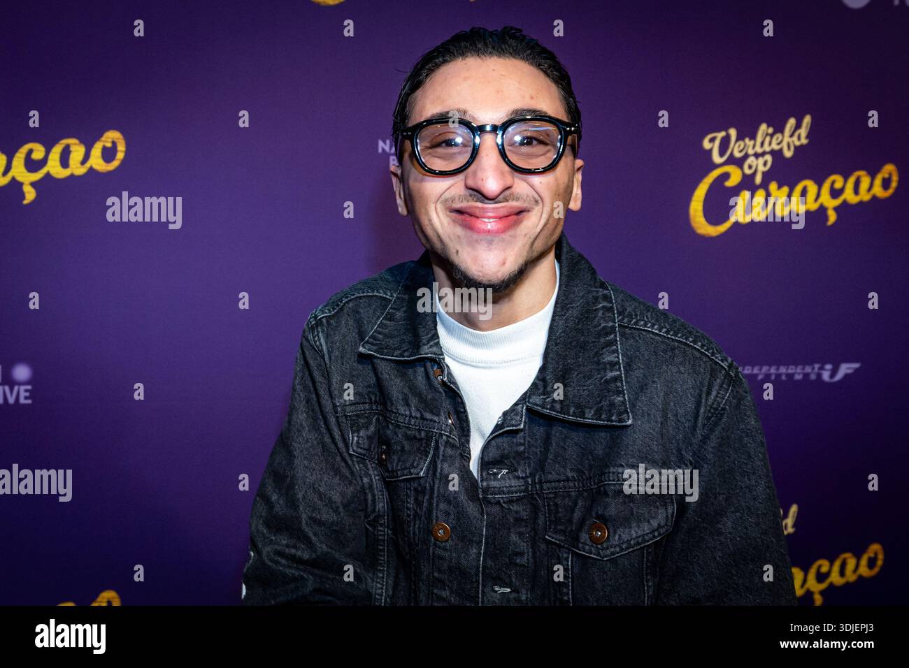 UTRECHT - Yassine Chigri on the red carpet for the premiere of "In Love ...
