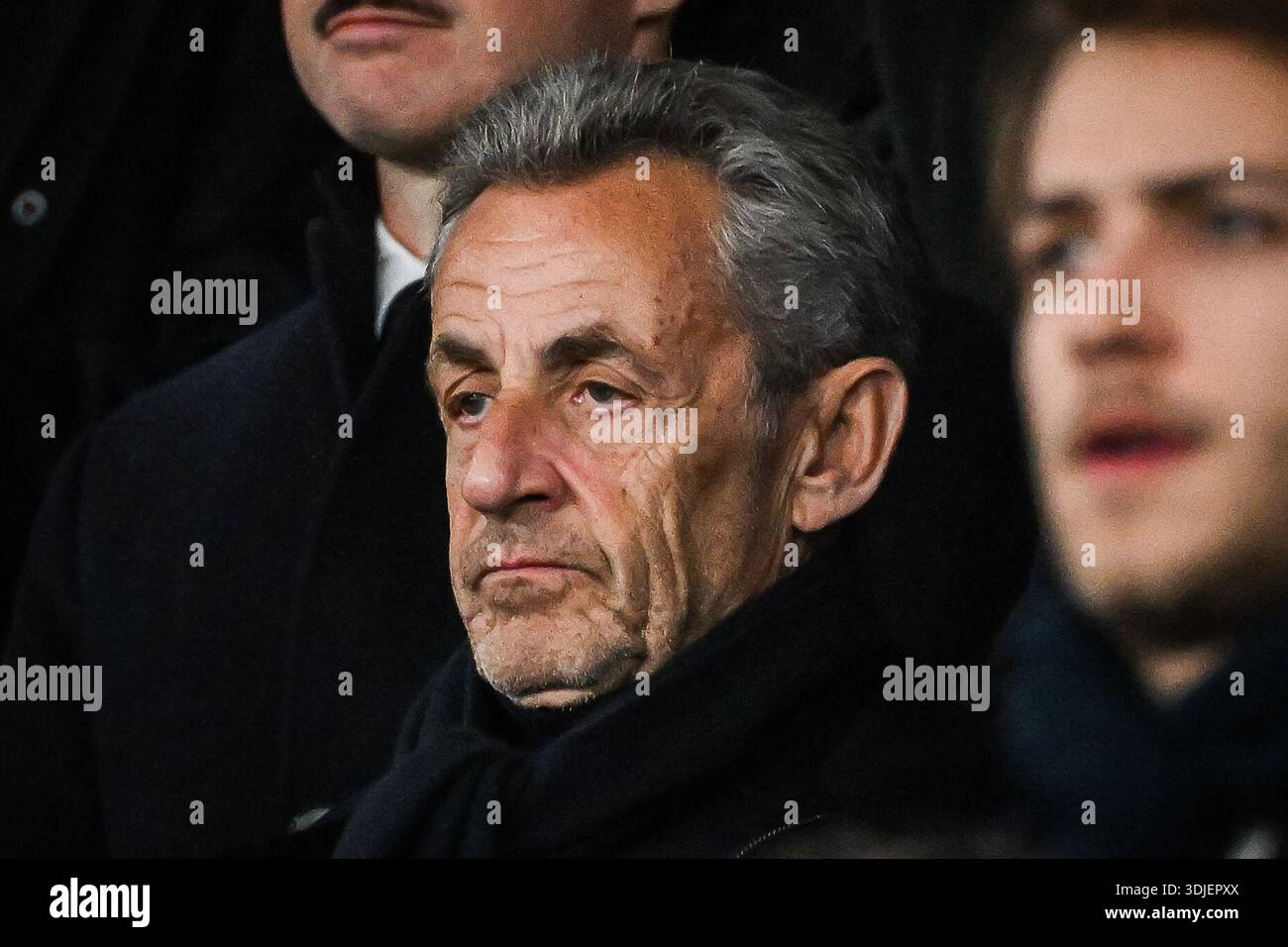 during the French championship Ligue 1 football match between Paris ...