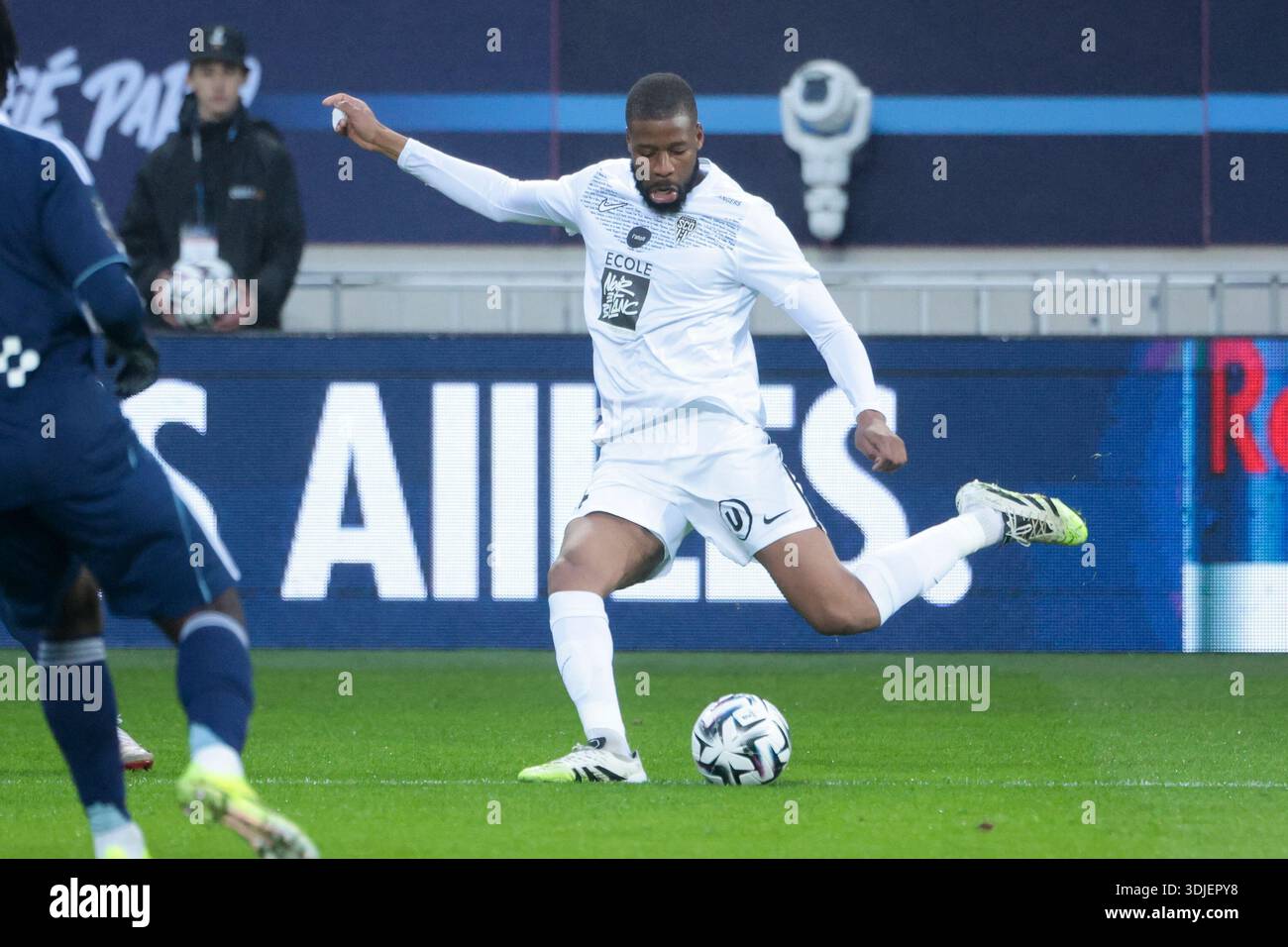 Ousmane Camara of Angers during the French championship Ligue 1 ...