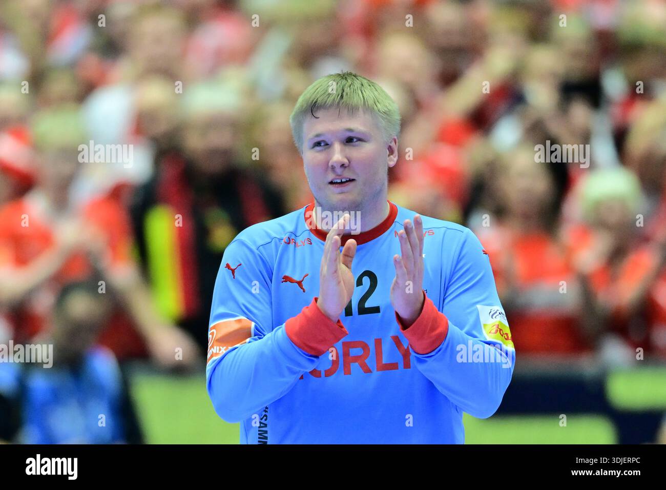 26 January 2026, Denmark, Herning: Handball: European Championship ...