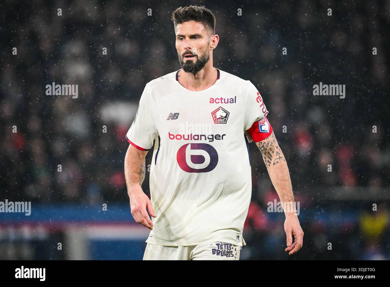 Olivier GIROUD of Lille during the French championship Ligue 1 football ...