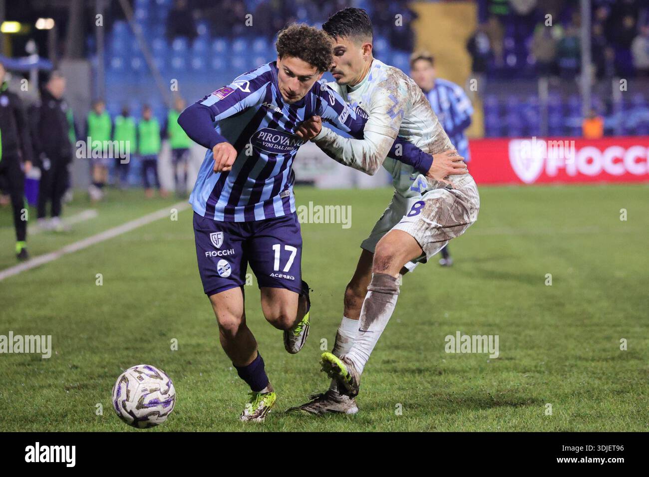 Gabriel Pellegrino and Luca Fiordilino during Calcio Lecco 1912 vs ...