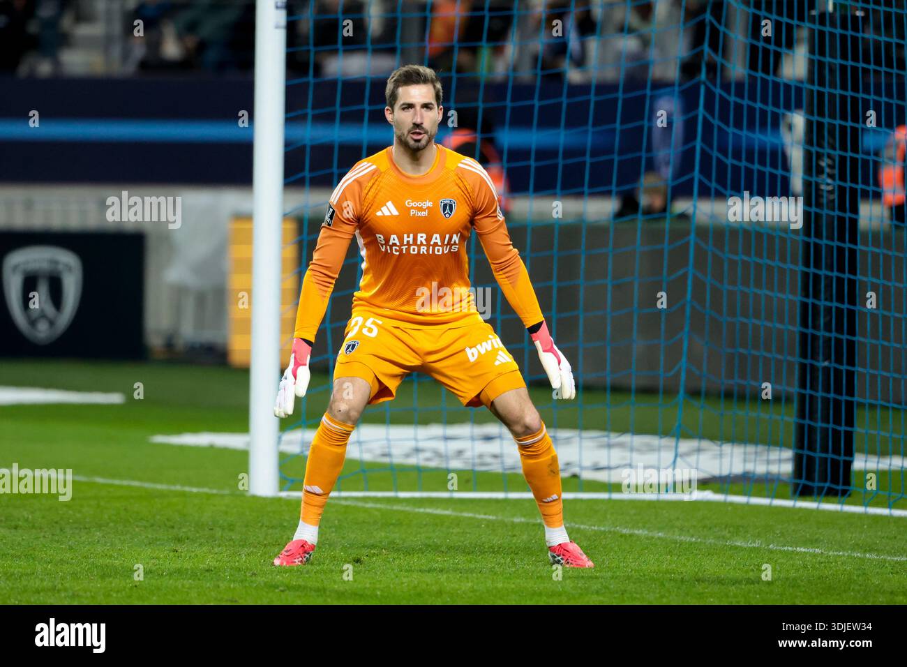 Paris FC goalkeeper Kevin Trapp during the French championship Ligue 1 ...