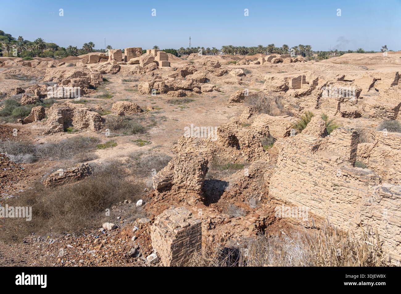 Remains of Babylon are mostly piles of bricks, still a lot of work for ...
