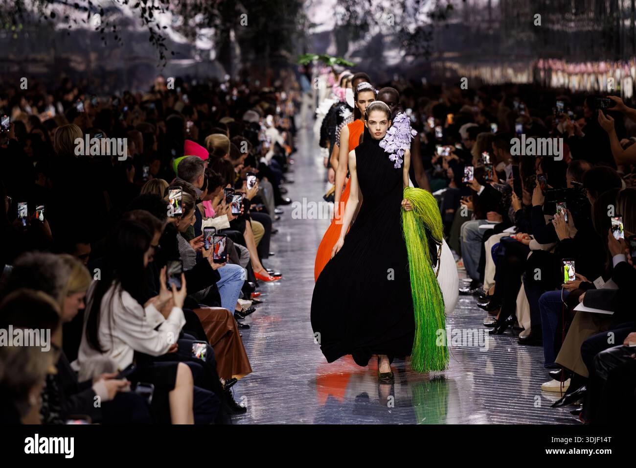 CHRISTIAN DIOR Haute Couture Spring/Summer 2026 Runway during Paris ...