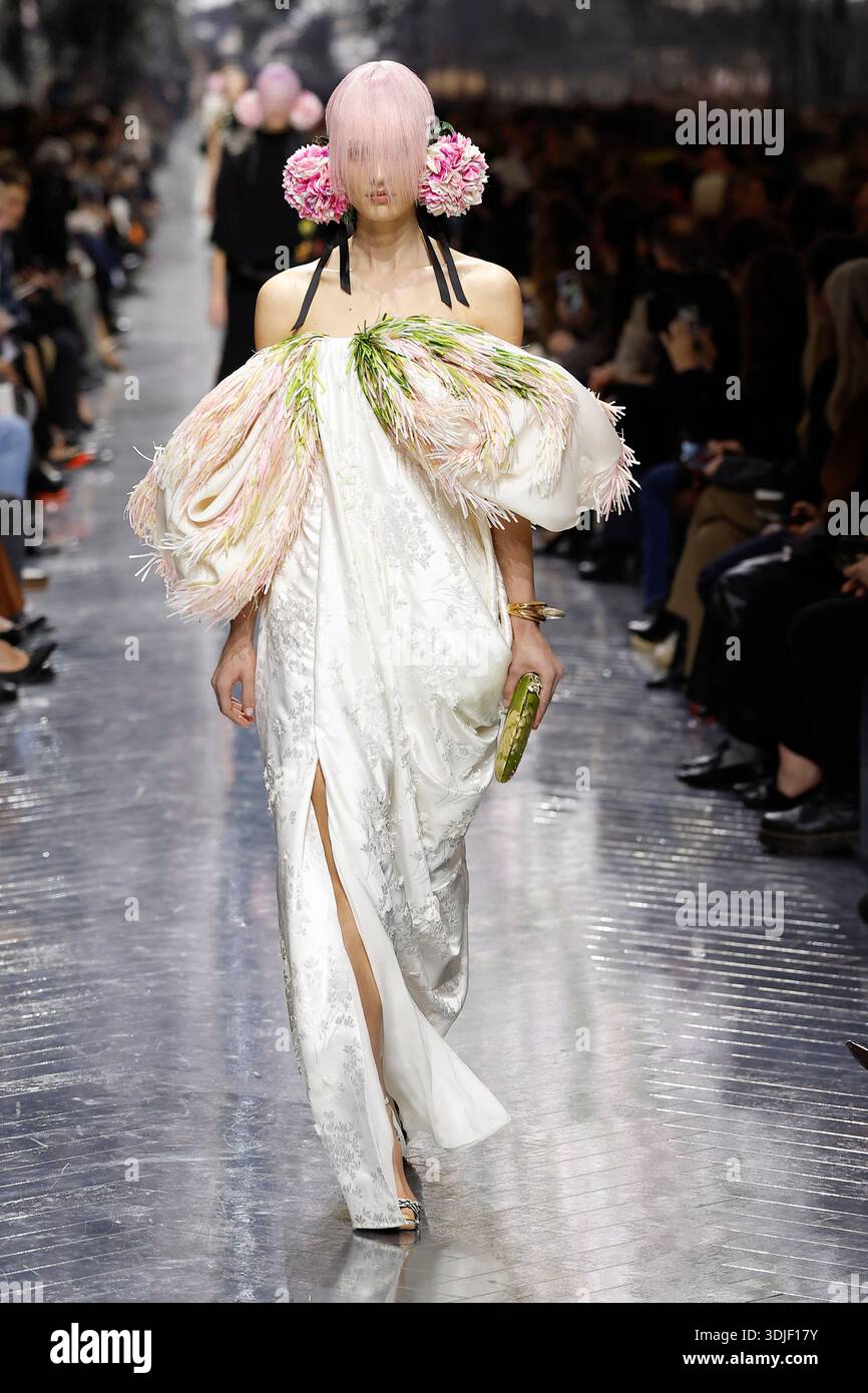 CHRISTIAN DIOR Haute Couture Spring/Summer 2026 Runway during Paris ...