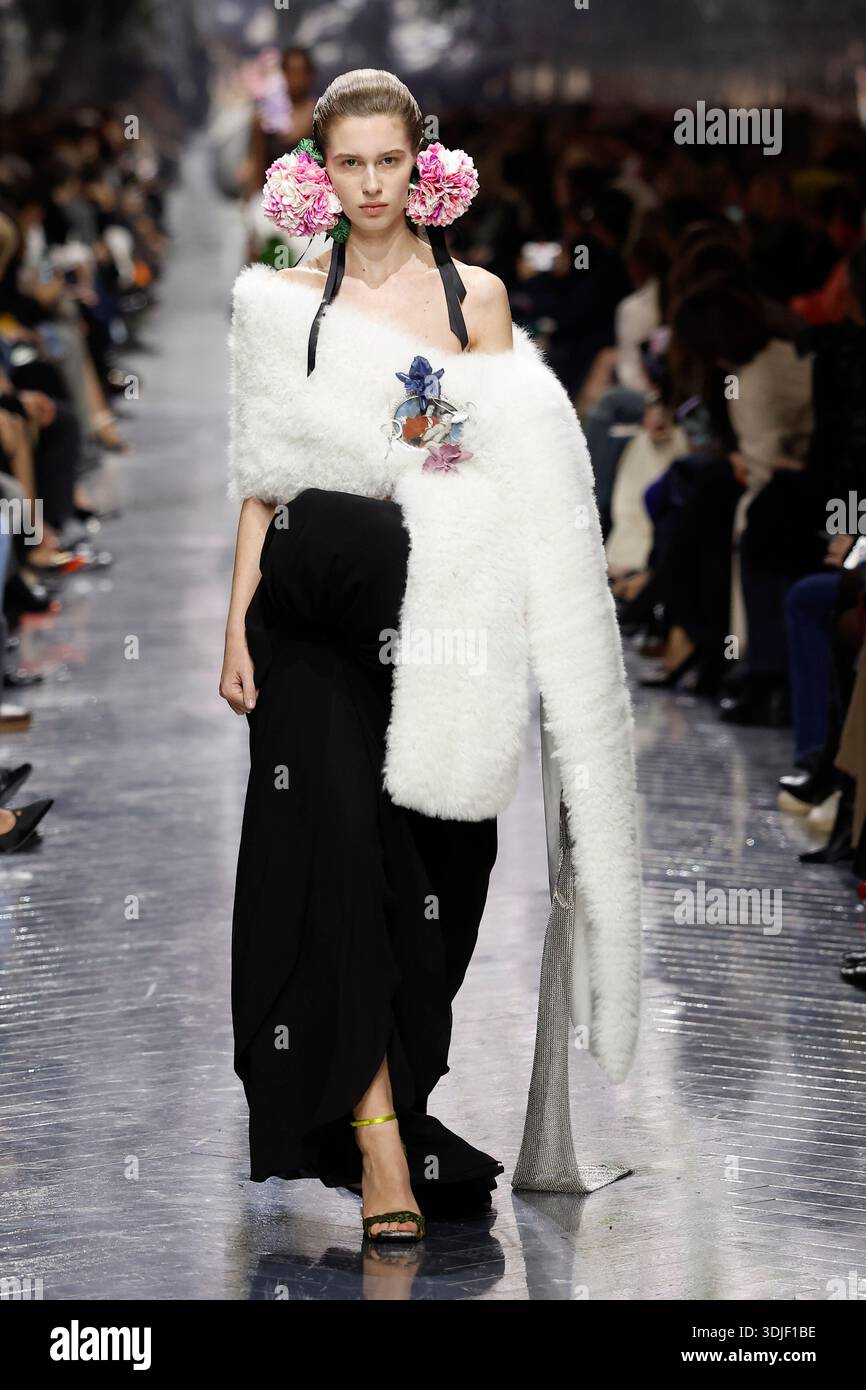 CHRISTIAN DIOR Haute Couture Spring/Summer 2026 Runway during Paris ...