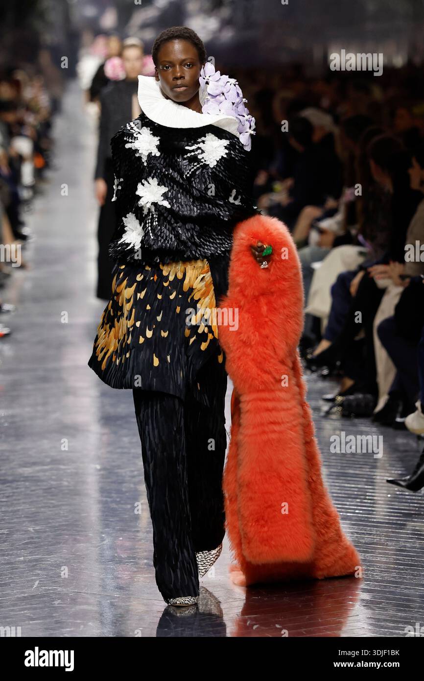 CHRISTIAN DIOR Haute Couture Spring/Summer 2026 Runway during Paris ...