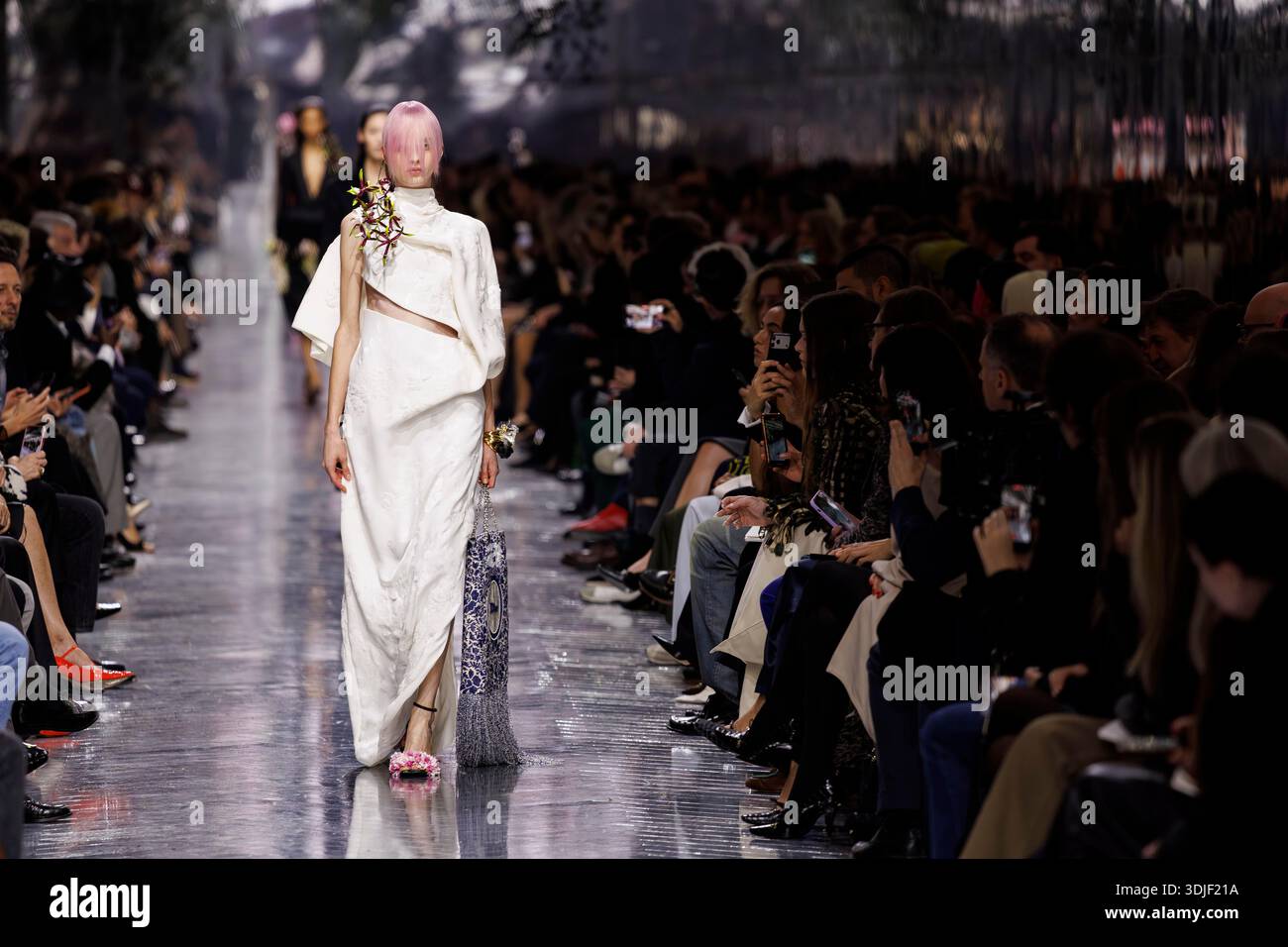 CHRISTIAN DIOR Haute Couture Spring/Summer 2026 Runway during Paris ...